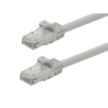 CableVantage RJ45 Cat6 100FT Ethernet LAN Network Cable, Solid UTP, for ...