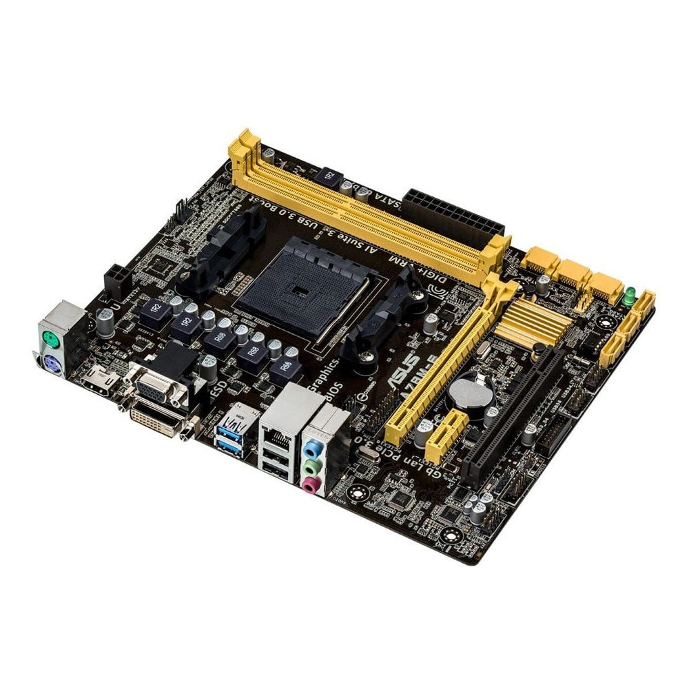 Placa base ASUS A78M-E con conector FM2/FM2+ AMD A78 DDR3 Micro ATX ...