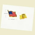 20 AMERICAN FLAG LAPEL PINS United States for Tie, Suits, Backpack ...