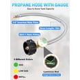 RV 2-Stage Auto Changeover LP Propane Gas Regulator with Dual 18 ...