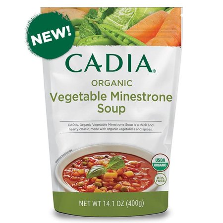 Cadia – Organic Vegetable Minestrone Soup, 14.1 oz | Walmart Canada