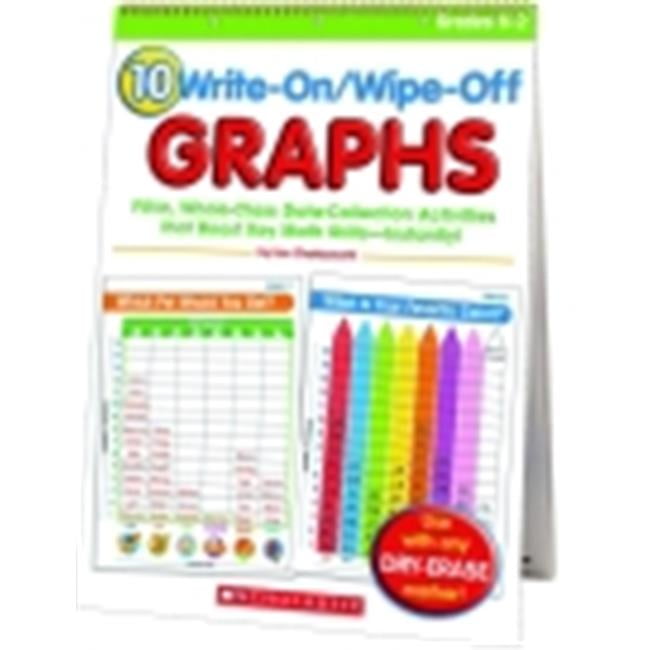 Scholastic Write On & Wipe Off Graphs Flip Chart - Walmart.com
