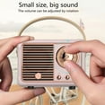 HM11 Portable Music Player Mini Retro Radio Travel Speaker for Phone ...