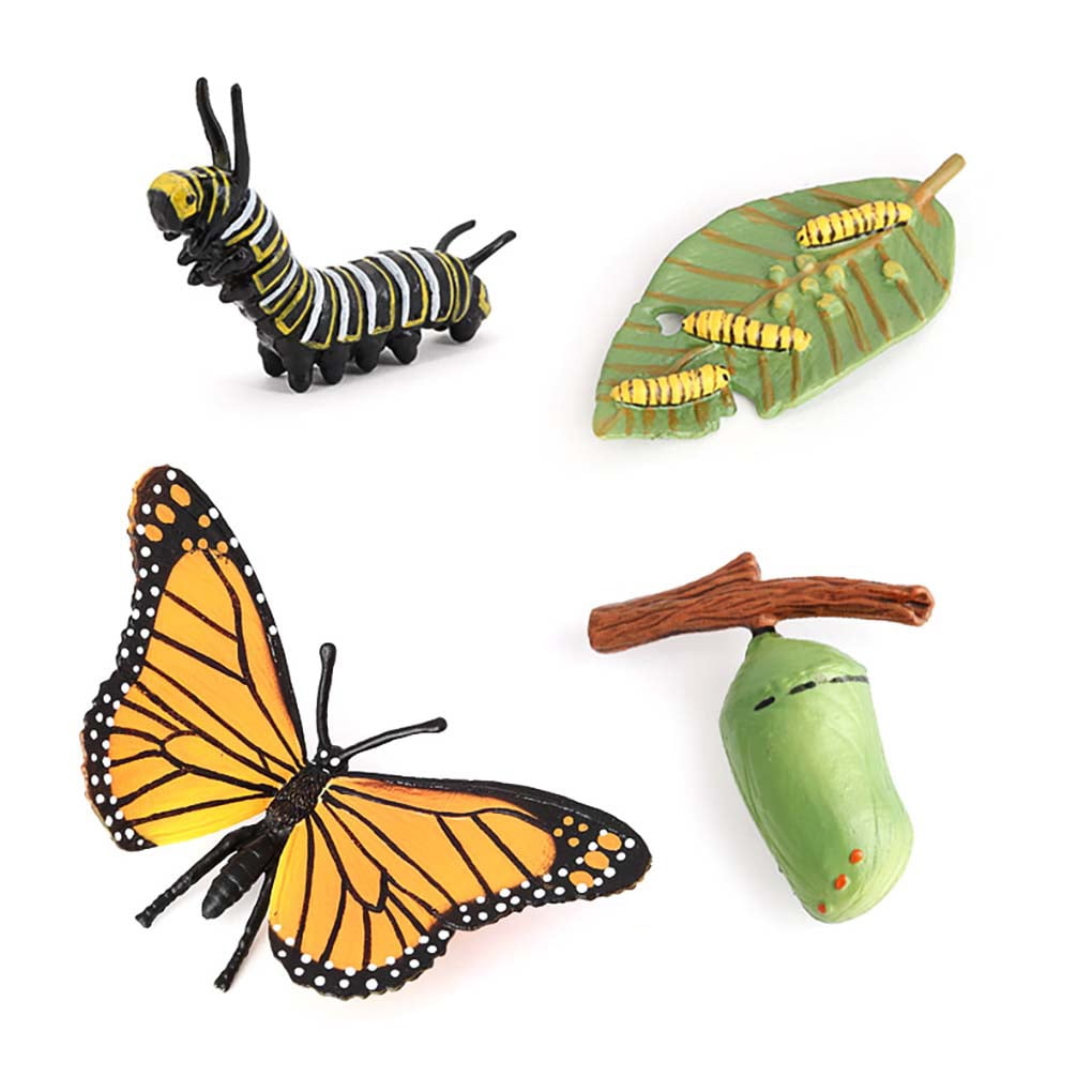 Vogacara Juego de figuras de crecimiento de insectos, insecto de ...
