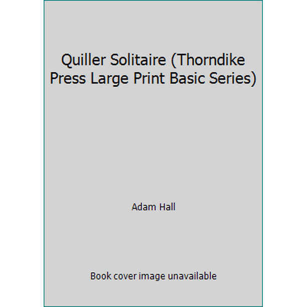 Large Print Solitaire