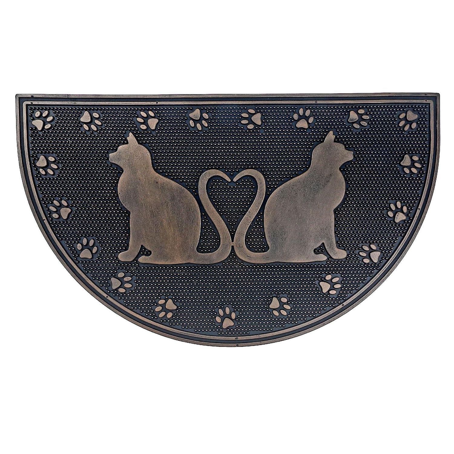 Click here for Ih Casadécor Rubber Mat Halfmoon Lover Cats 18 X 3... prices