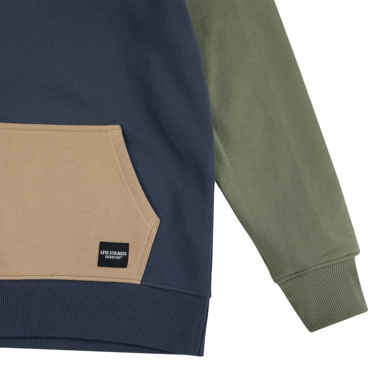 Levi Strauss Signature Boys Colorblock Hoodie Sweatshirt Levi Strauss Signature Boys Colorblock Hoodie Sweatshirt