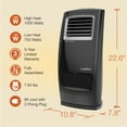 Lasko Elite Collection 1500W Oscillating Ceramic Whole Room Heater ...
