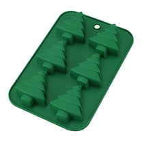 6 Christmas Tree Silicone Cake Baking Mold Cake Pan Handmade Soap ...