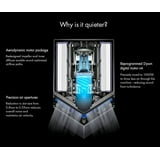 Dyson Airblade V HU02 Hand Dryer, 110-127V, Wall Mount, Sprayed Nickel ...