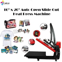 Free Shipping! CALCA 16" x 20" Heat Press Machine Auto Open Slide Out T ...
