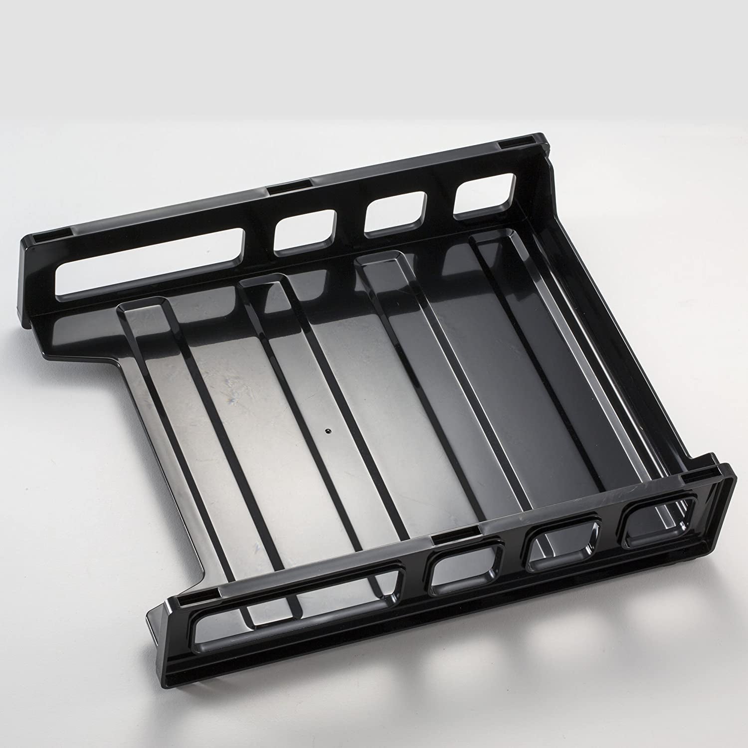 Officemate Front Load Stacking Tray, Letter Size, Black, 1 Tray (21032 ...