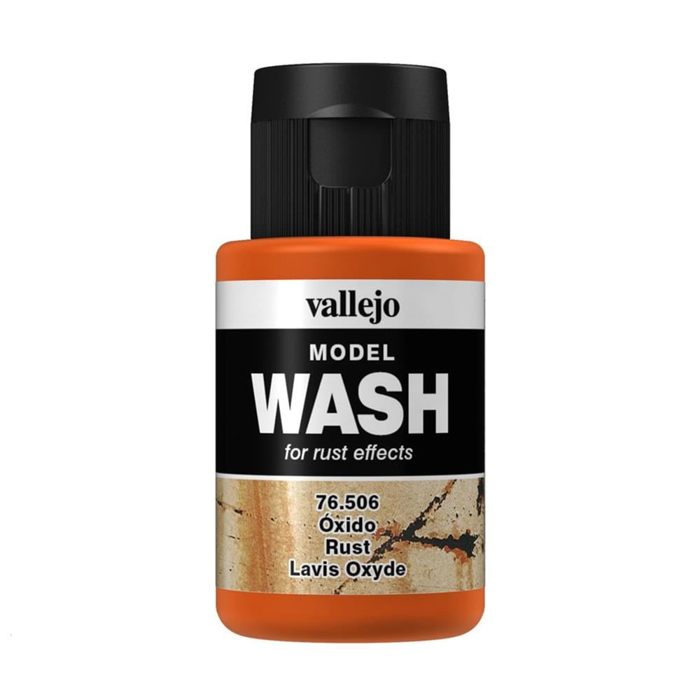 Model Wash: Rust 35 ml Vallejo Wash, 35ml Acrylicos - Walmart.com