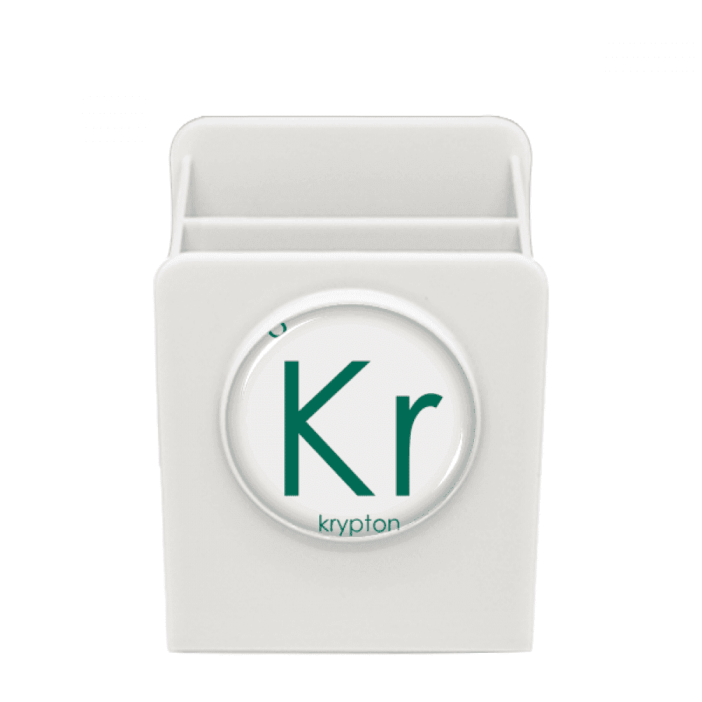 Chestry Elements Period Table Rare Gas Krypton Kr Desk Pencil Holder ...