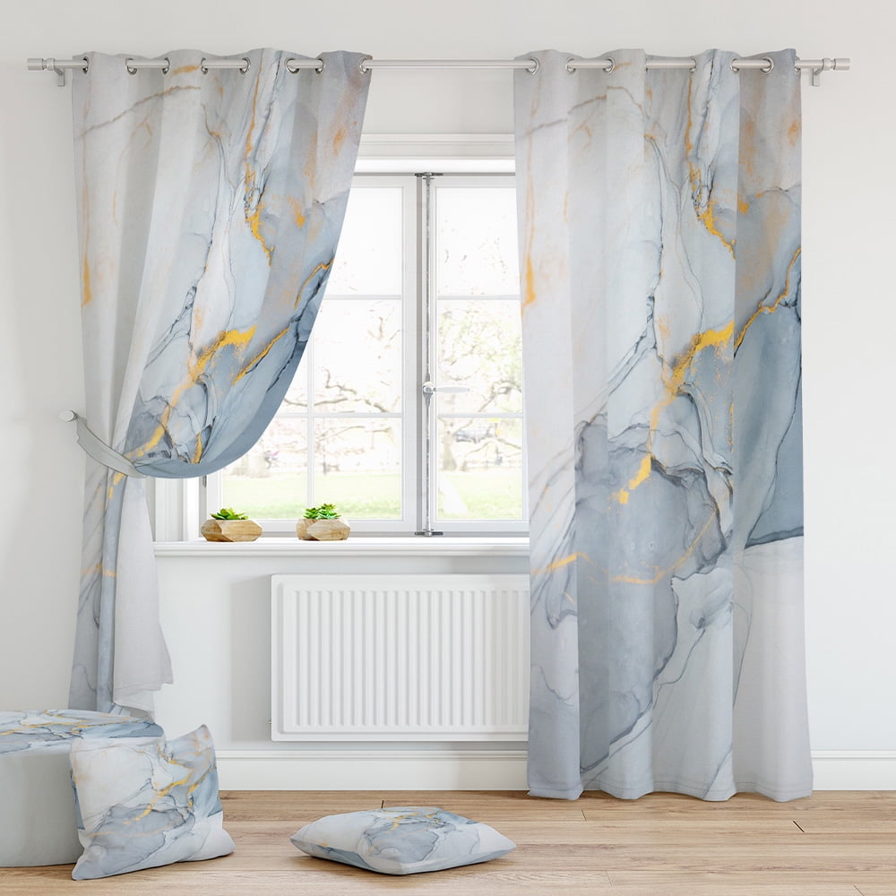 Innerwin Drapes Thermal Insulated Window Curtain UV Protection 2Pc ...