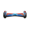 Hot Wheels Hoverboard with Light Up Wheels, Blue and Red, Self Balance ...