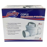 Valvula Check Antiretorno Cople De 4 Para Drenaje PVC Fleximatic 2644 | Walmart en línea