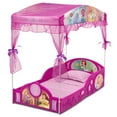 Disney Princess Kids Plastic Storage Toddler Bed, Pink - Walmart.com