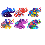 Pop Soft Plushie Mighty 6in Elephant Bean-Filled Plush. Collectible for ...