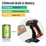 Tera Pro Industrial Wireless Barcode Scanner 2D QR 1D 2500mAh Drop ...