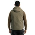 Wrangler Workwear Men's Durable Quilted Lined Hooded Duck Work Vest ...