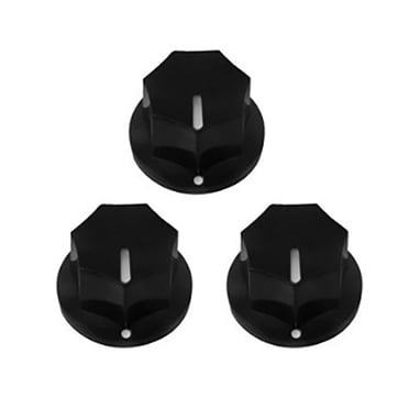 Guitar Bass Potentiometer Control Knobs with 6.5mm Dia. Shaft Pots ...