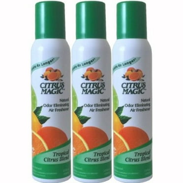 Citrus Magic Natural Odor Eliminating Air Freshener Spray, Orange ...