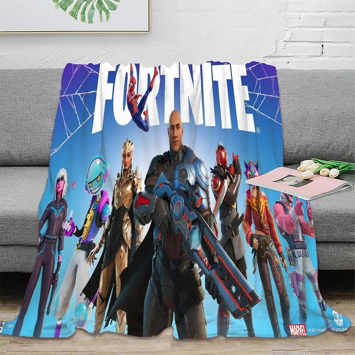 Blankets For Kids, Lightweight Warm Throw 3d Fortnite Blanket Comfy ...