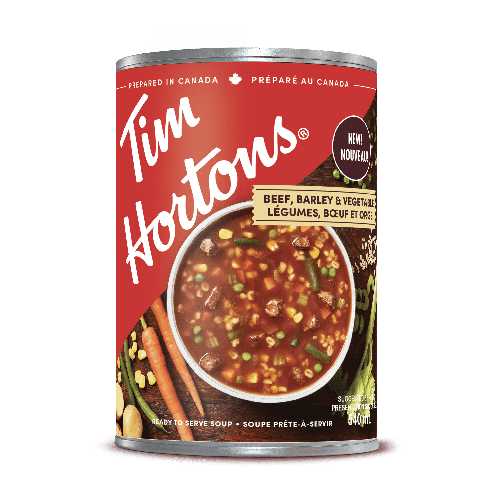 Click here for Tim Hortons Beef Barley And Vegetables Soup 540 Ml... prices