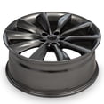 For 2012-2017 Tesla Model S 21 Inch Powder Coated Gun Metal Rim - OE ...