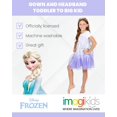 Disney Frozen Elsa Toddler Girls Gown and Headband Toddler to Big Kid ...