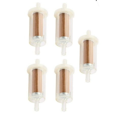suyin 5Pcs Fuel Filter Gasoline Filter For Ride-On Mowers Lawn Tractor ...