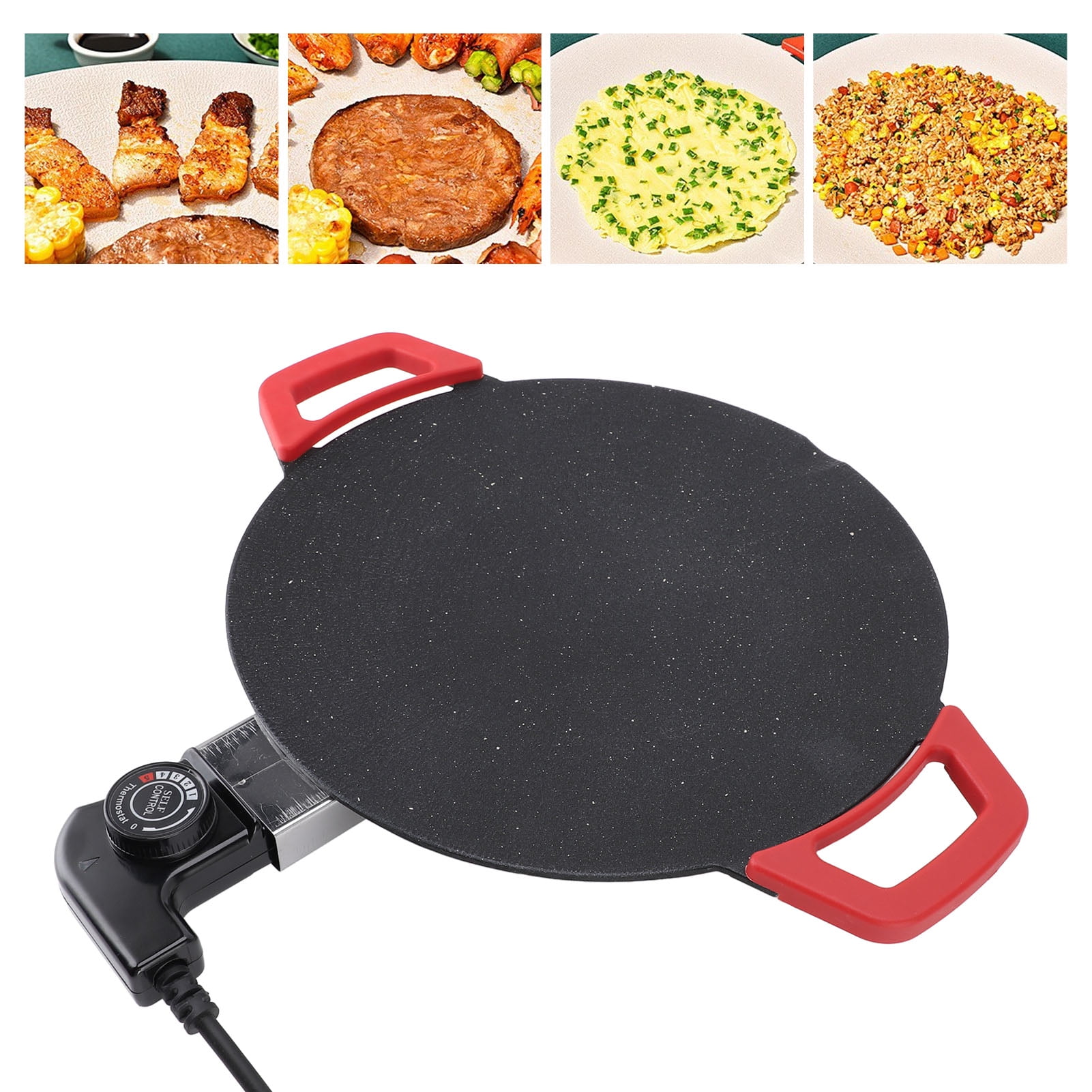Click here for Fyydes Electric Grill Pan  Round Bbq Griddle  Nons... prices