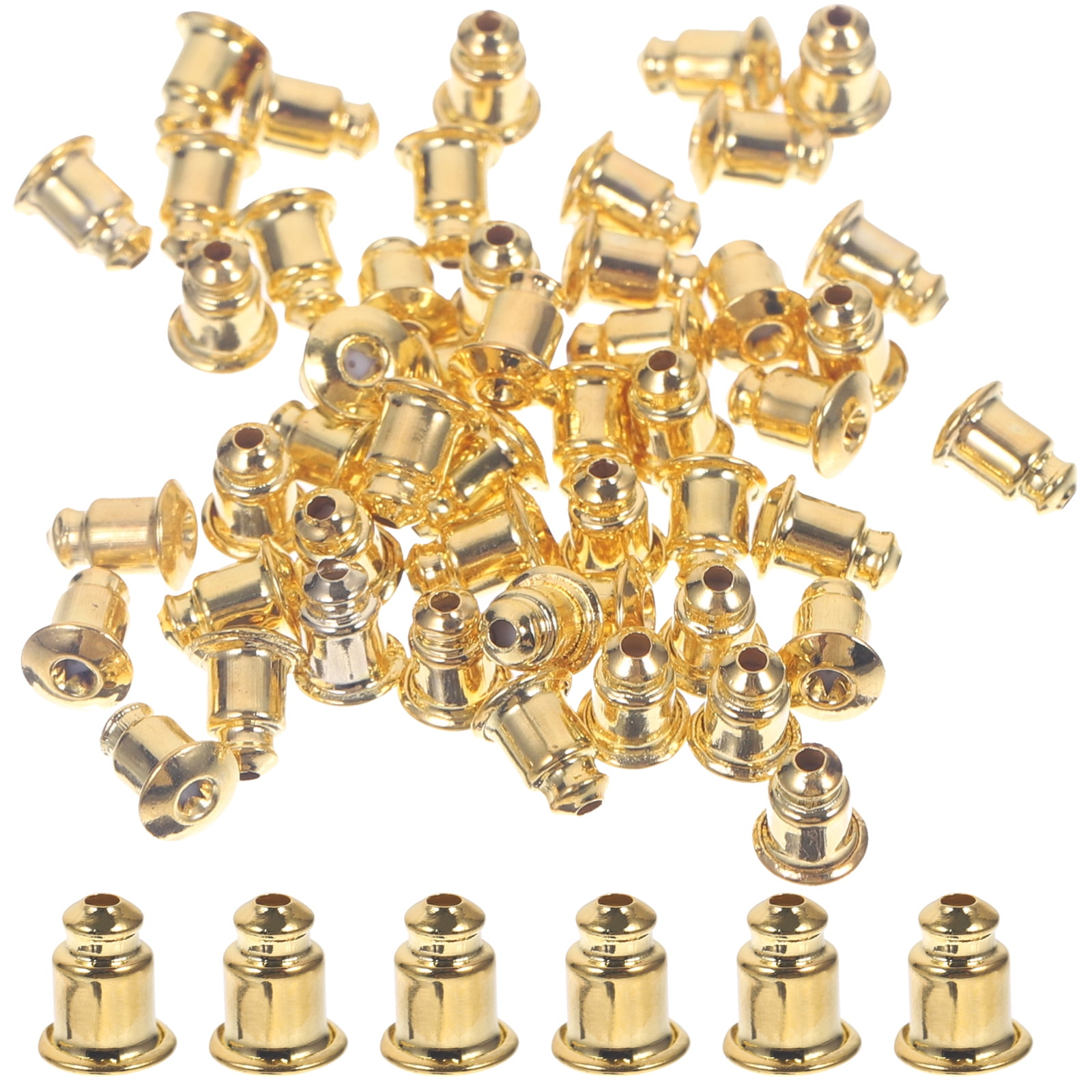 Click here for Homemaxs 50pcs Copper Antislip Earrings Backs Earr... prices