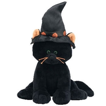 Ty Beanie Babies Merlin the Black Cat 6" Plush Toy - Walmart.com