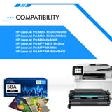 58A CF258A Compatible M404dn Black Toner Cartridge (With chip) for HP ...