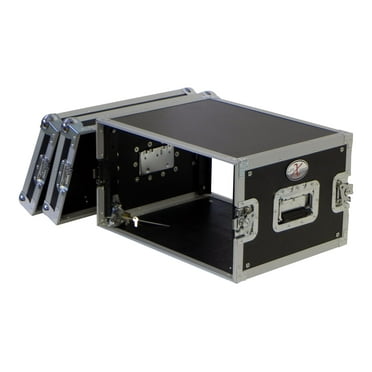 ProX X-8UE 8U Deluxe Effects Rack Case 14 In Deep Rail to Rail ...