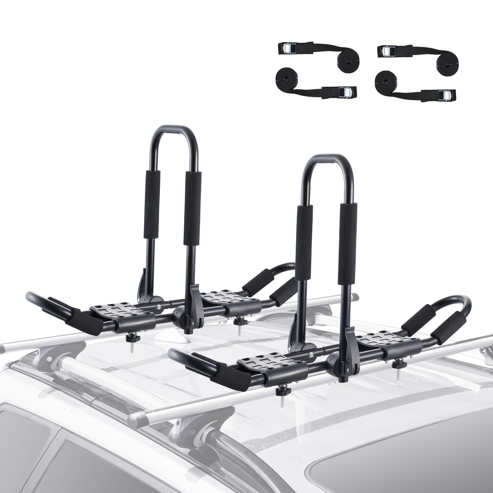 Click here for Vevor Kayak Roof Rack 1 Pair J-Bar  Soft Roof Rack... prices