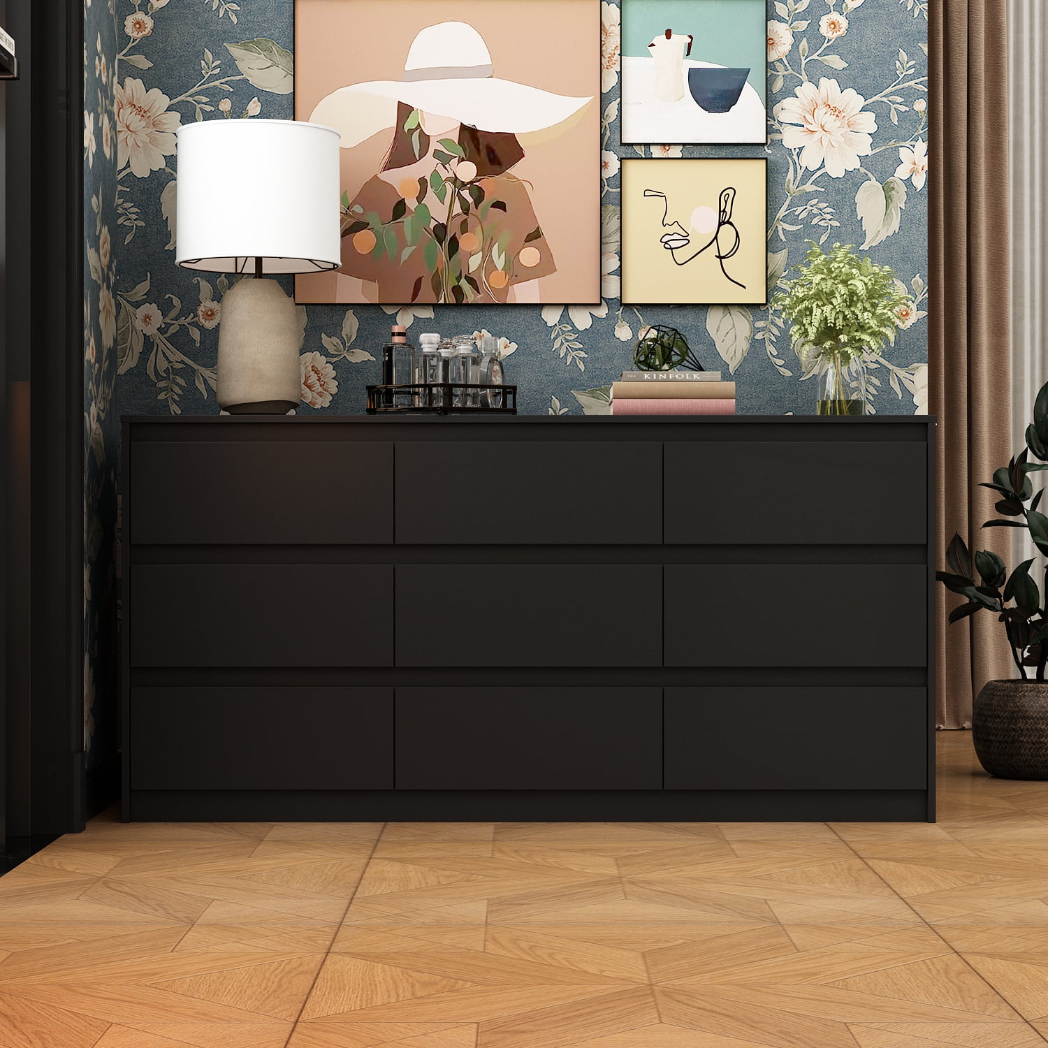 Click here for Oxylife 9-Drawer Dresser  Wood Storage Cabinet  Co... prices