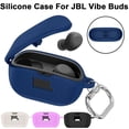for JBL Vibe Buds Case Cover, Soft Silicone Protective Earbuds Case ...