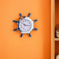 BESTYASH Wooden Wall Clock with Sea Star Design, Decorative for Home ...