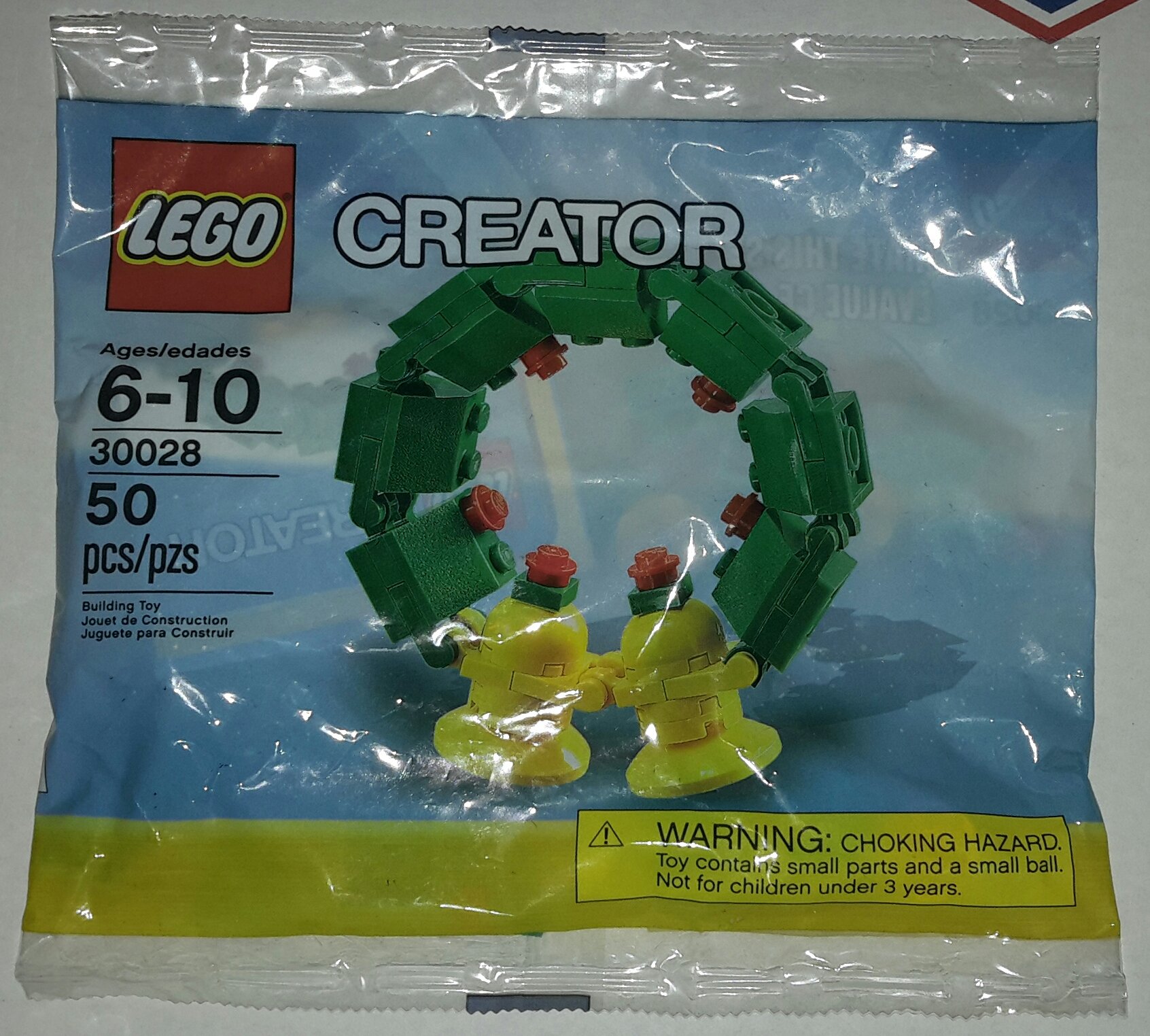 LEGO Creator Mini Figure Set #30028 Christmas Wreath Bagged LEGO ...
