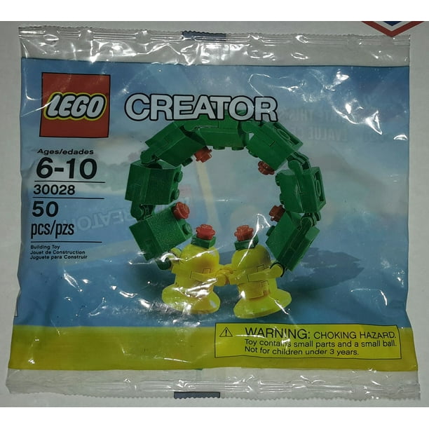 LEGO Creator Mini Figure Set #30028 Christmas Wreath Bagged LEGO ...