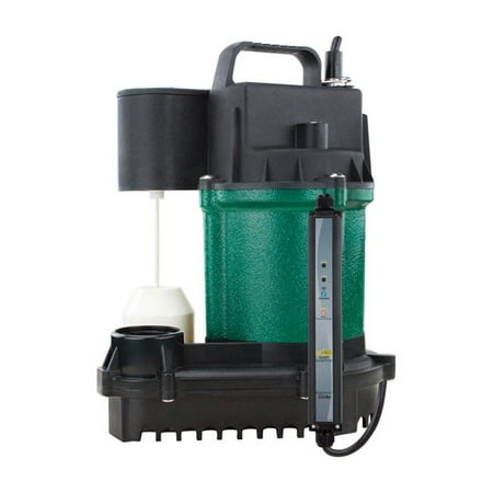 Star Water System 4905675 0.75 HP 4320 GPH Cast Iron Submersible Sump ...