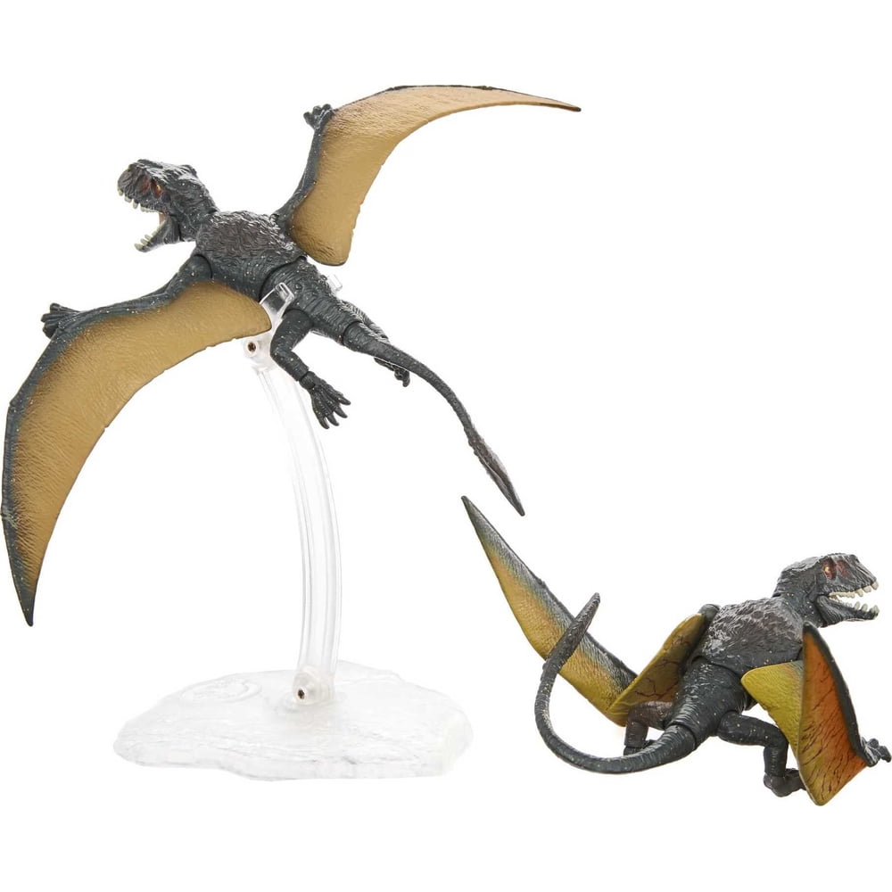 Jurassic World Amber Collection Dimorphodon Dinosaur 2-Pack For 8 Year ...