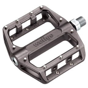 Wellgo B087 Pedals - Platform, Aluminum, 9/16", Black - Walmart.com