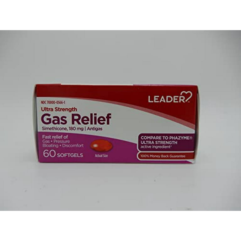 GenCare Ultra Strength Simethicone Gas Relief 180 Mg (365, 47% OFF