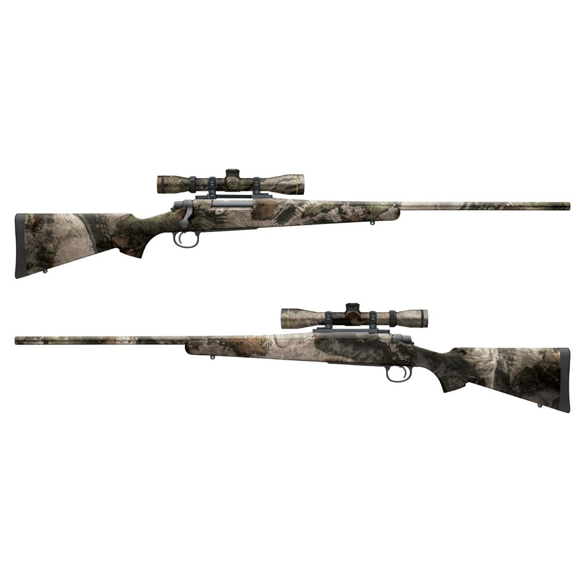 Hunter Mossy Oak Gun Camo Kit - Rifle Skin, Scope Skin, Primer Stick in ...