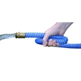 JGB TUFF GUARD Perfect Water Garden Hose, 50FT-Blue, Kink Free, Crush ...
