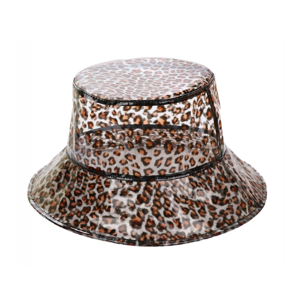 Super Soft PVC Bucket Hat Foldable Cheetah Print - Walmart.com